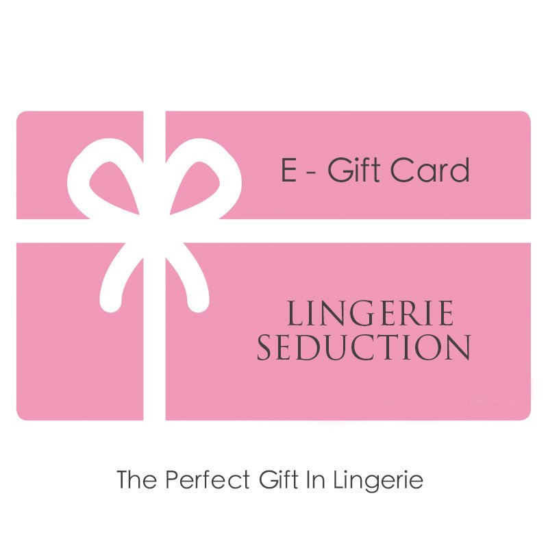 Lingerie Gift Cards Australia | Lingerie Seduction